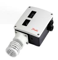China Danfoss RT4 Thermostat SPDT Room Sensor 400V 10A IP66 Adjustable Hysteresis for sale