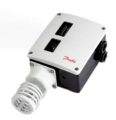 China Danfoss RT4 Thermostat SPDT Room Sensor 400V 10A IP66 Adjustable Hysteresis for sale