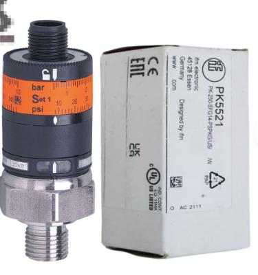 China I-F-M Pressure Switch PK5520 PK5521 PK5522 PK5523 PK5524 9.6-32V DC Industrial Automation for sale