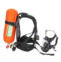 China MSA AX2300 Series 8kg Self-contained Air Respirator with Open Circuit Compressed Air System for sale
