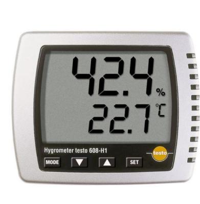 China Testo 608-H1 Digital Thermohygrometer Humidity Dewpoint Temperature Meter 111x90x40mm for sale