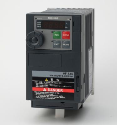 China Toshiba VF-S15 Variable Speed Drive 4.0kW 500V 15A Rated Current Transistor Inverter for sale