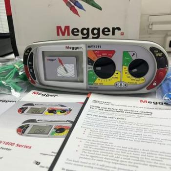 China Megger MFT1700 Series Multifunction Tester MFT1711 MFT1721 2 Wire 3 Wire Non Trip Loop 1 Year Warranty for sale