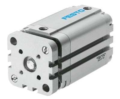 China FESTO ADVUL-32-50-P-A Compact Cylinder 32mm Bore 50mm Stroke with G1/8 Pneumatic Connection for sale