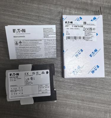 China EATON EMT6-DB Thermistor Overload Relay 230V 50/60Hz Machine Protection with Test Lock for sale