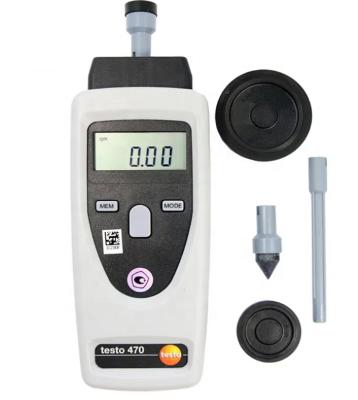 China Testo 470 Tachometer RPM Meter 1-99999rpm Range ±0.02% Precision ABS Plastic Housing for sale