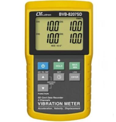 China Lutron BVB-8207SD Vibration Meter 200 m/s² Acceleration 200 mm/s Speed for sale