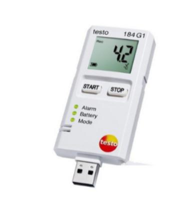 China Testo 184 G1 USB Temperature Humidity and Shock Data Logger 5 Internal Channels -20 to +70C for sale