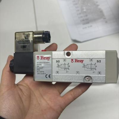 China Bray Solenoid Valve 24-220 VAC/VDC Cv 1.4 -13°F to +140°F Industrial for sale