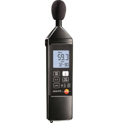 China testo 815 Sound Level Meter A C Frequency Weighting Min Max Memory 1/4 Inch Tripod Knuckle Screw for sale