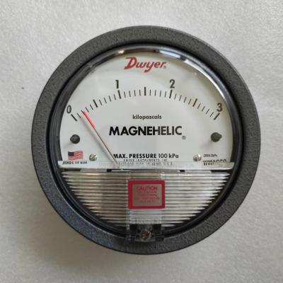China Dwyer Series-2000 Magnehelic Differential Pressure Gauge 4 Inch Analog NPT Female -20 InHg to 15 Psig for sale