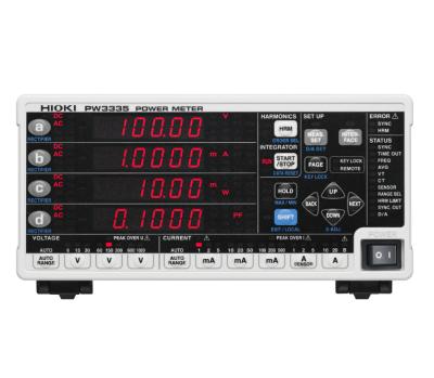 China Hioki PW3335 Benchtop Power Meter Single Phase 10 Hz to 640 Hz AC DC 6 V to 1000 V for sale