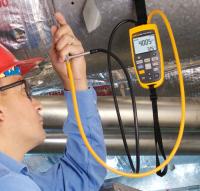 China Fluke 922 Airflow Meter Micromanometer Differential Static Pressure 99 Point Data Storage 280 Hour Battery for sale