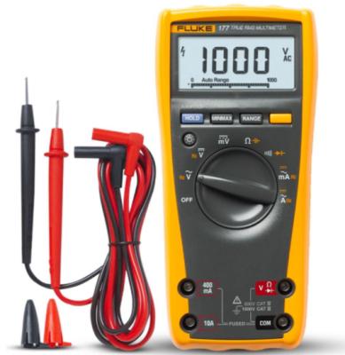 China Fluke 177 True RMS Digital Multimeter 1000V CAT III 600V CAT IV with Non Contact Voltage Detection for sale
