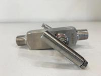 China Stainless Steel Pressure Gauge SUS304 Case -40°C to 120°C 63mm Nominal Size Oil Filled for sale