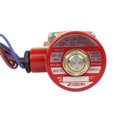 China Yoshitake Japan DP-100 2-Way Pilot Type Solenoid Valve AC110V Normally Closed JIS Rc Screwed 10A-50A for sale