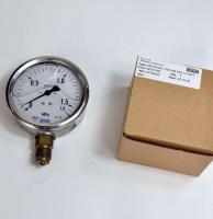 China Wika 232.50 Stainless Steel Bourdon Tube Pressure Gauge 0-1000 bar GS Certified for sale