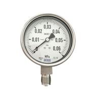China Stainless Steel Analog Pressure Gauge 0.1~100Mpa Model Y-63 Industrial Vacuum Gauge for sale
