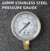 China DACHENG Y-60 Carbon Steel Pressure Gauge 60mm Copper Connector 0-600bar Corrosion Resistant Data Logger for sale