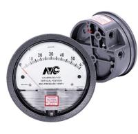China MC2000 Differential Pressure Meter Positive and Negative Pressure Air Pressure Gauge 100kpa for sale