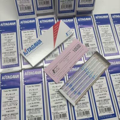 China Kitagawa 105SD Ammonia Gas Detector Tube 1-20 ppm 10 Tubes per Box for sale