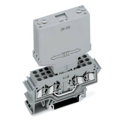 China WAGO 286-835 Surge Protection Module 230 VAC 4kV Impulse Voltage 2 Signal Paths for sale