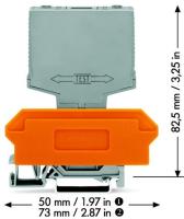 China WAGO 286-835 Surge Protection Module 230 VAC 4kV Impulse Voltage 2 Signal Paths for sale