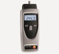 China Testo 470 Tachometer Kit 99999 rpm Range ±0.02% Accuracy 0.1 rpm Resolution for sale