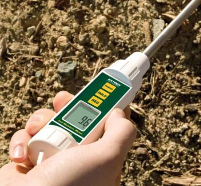 China Extech MO750 Soil Moisture Meter 0-50% Range with 8 Inch Heavy Duty Probe for sale