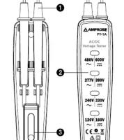China Fluke Amprobe PY-1A AC/DC Voltage Tester 600V Pocket Size Circuit Tester for sale