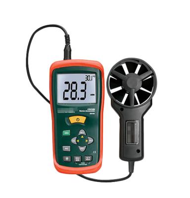 China Extech AN100 CFM CMM Mini Thermo-Anemometer 72mm Vane Air Velocity Meter for sale