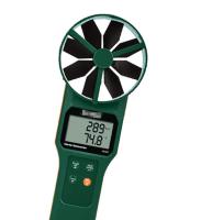 China Extech AN300 Large Vane Thermo-Anemometer CFM CMM Air Velocity Temperature Meter for sale