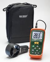 China Extech AN300 Large Vane Thermo-Anemometer CFM CMM Air Velocity Temperature Meter for sale