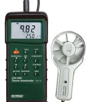 China Extech AN300 Large Vane Thermo-Anemometer CFM CMM Air Velocity Temperature Meter for sale