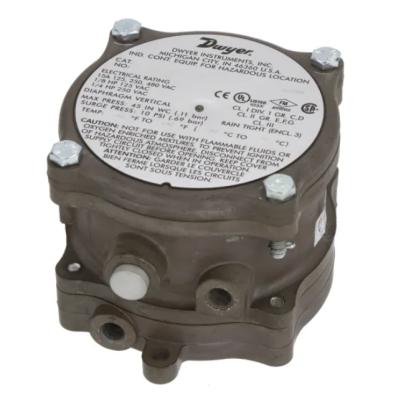 China Dwyer Instruments 1950-0-2F Differential Pressure Switch, Explosion Proof, .15-.50in w.c. for sale