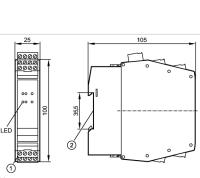 China IFM G1501S Safety Relay 24V DC SIL 3 PL e for Safety Switchgear for sale