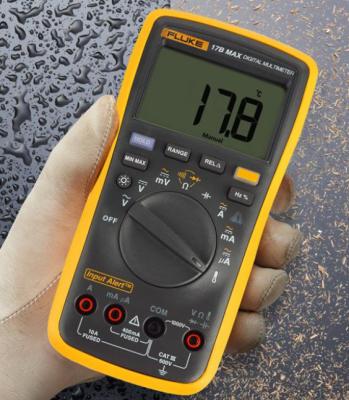 China Fluke 17B MAX Digital Multimeter 17BMAX-01 ,Test leads with fines tips for circuit board testing for sale