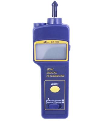 China Lutron DT-2268 Photo Contact Tachometer 0.5 to 100000 RPM Electronic Tachometer for sale