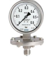 China WIKA 232.50 High Precision Shockproof Pressure Gauge 0-1.6MPa 316L SS Corrosion Resistant 100mm for sale