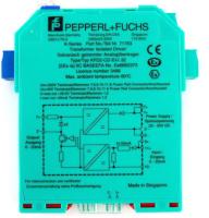 China Pepperl+Fuchs KFD2-CD-Ex1.32 1-Channel Isolated Barrier 24V DC Current Voltage Driver for sale