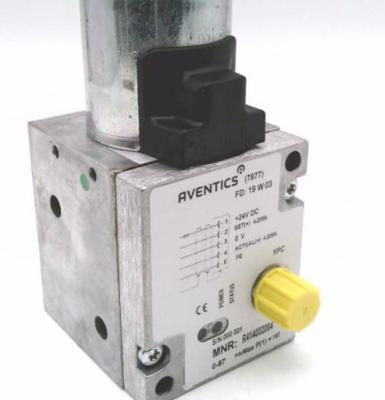 China AVENTICS R414002004 ED05 E/P Pressure Regulator 0-10V 4-20mA 1M12A for sale