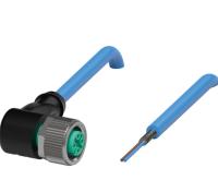 China Pepperl+Fuchs NAMUR M12 Female Cordset 2-pin IP66 IP68 IP69 Cable Connector for sale