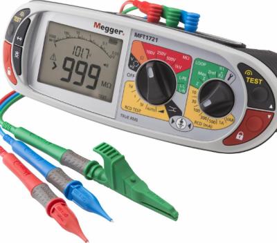 China Megger MFT1721 Multifunction Installation Tester 250V-1000V Insulation Test for sale