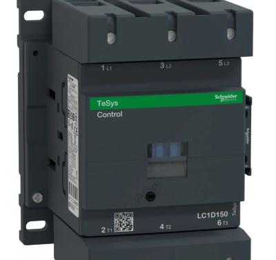 China Schneider Tesys Deca Advanced Contactor 3P 160A 100hp 480V AC DC Coil LC1D150AKUE for sale