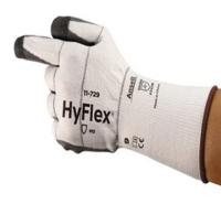 China Ansell HyFlex 11729070   Black High Performance Polyethylene，Gloves Size 7 for sale