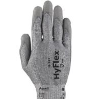 China Ansell HyFlex 11729070   Black High Performance Polyethylene，Gloves Size 7 for sale