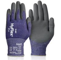China Ansell HyFlex 11729070   Black High Performance Polyethylene，Gloves Size 7 for sale