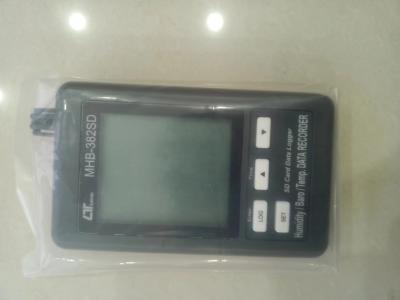China Lutron MHB-382SD Humidity Temperature Barometer Data Logger 0°C to 50°C 10% to 95% RH for sale