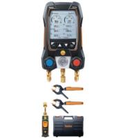 China Testo 550s Intelligent Digital Refrigerant Meter Dual Valve Group IP54 for sale