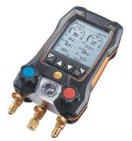 China Testo 550s Intelligent Digital Refrigerant Meter Dual Valve Group IP54 for sale